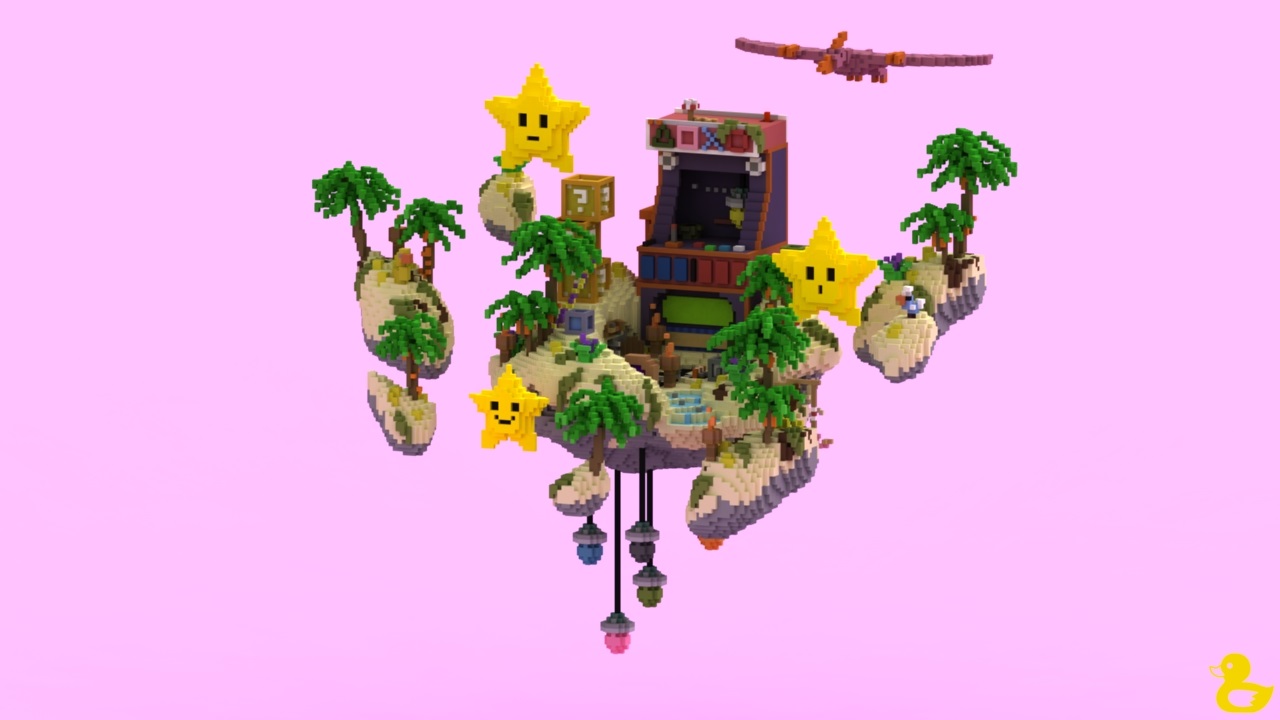 Jungle Arcade Lobby Minecraft Map