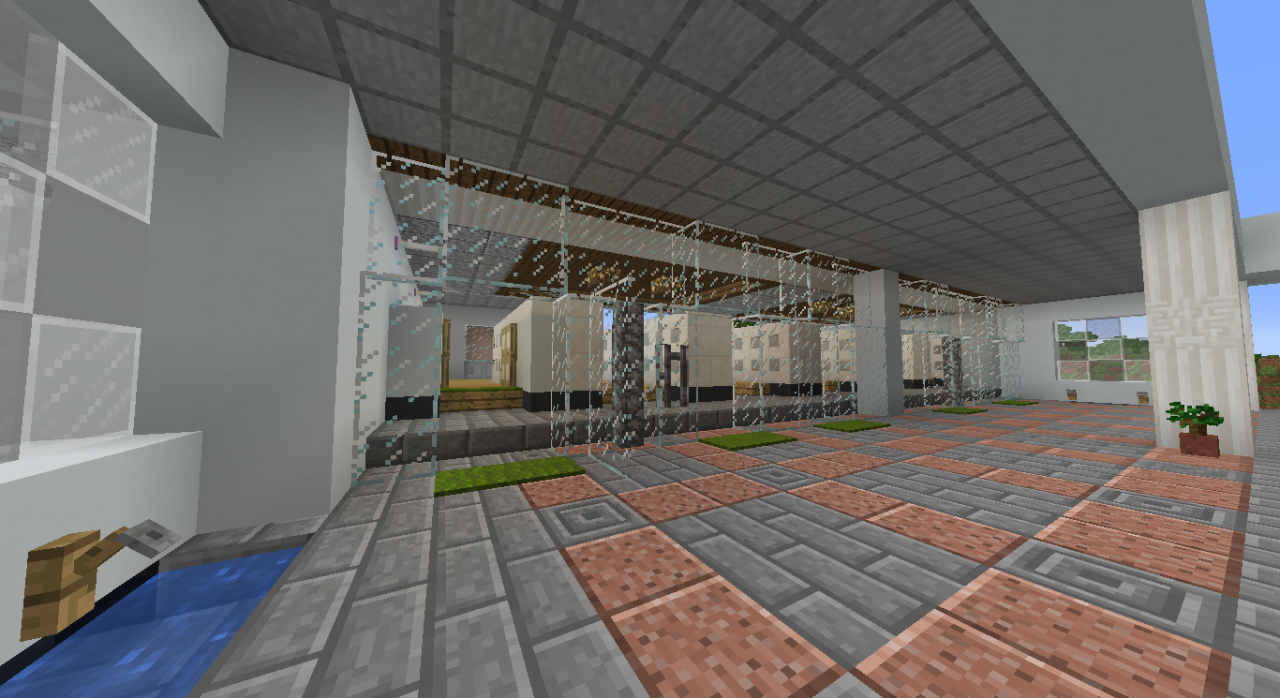 Japanese Junior High School Building Minecraft Map