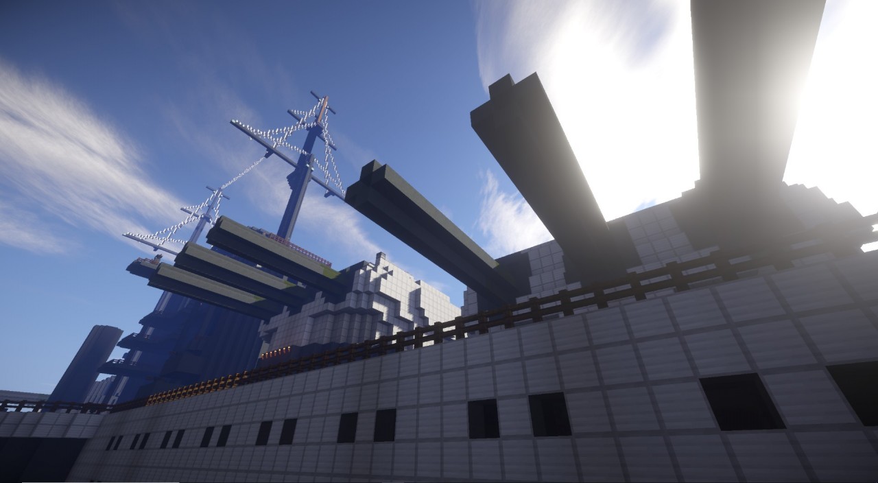 Epic Redstone Battleship | Viribus Unitis Minecraft Map