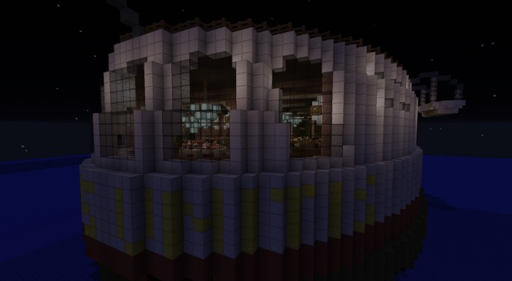 Warship Dining Room Minecraft Map