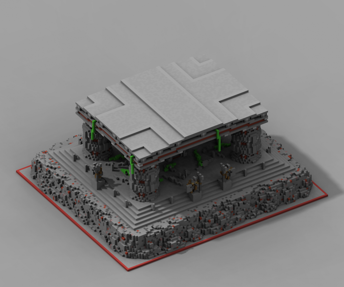 Ancient Greek Temple [KOTH] Minecraft Map