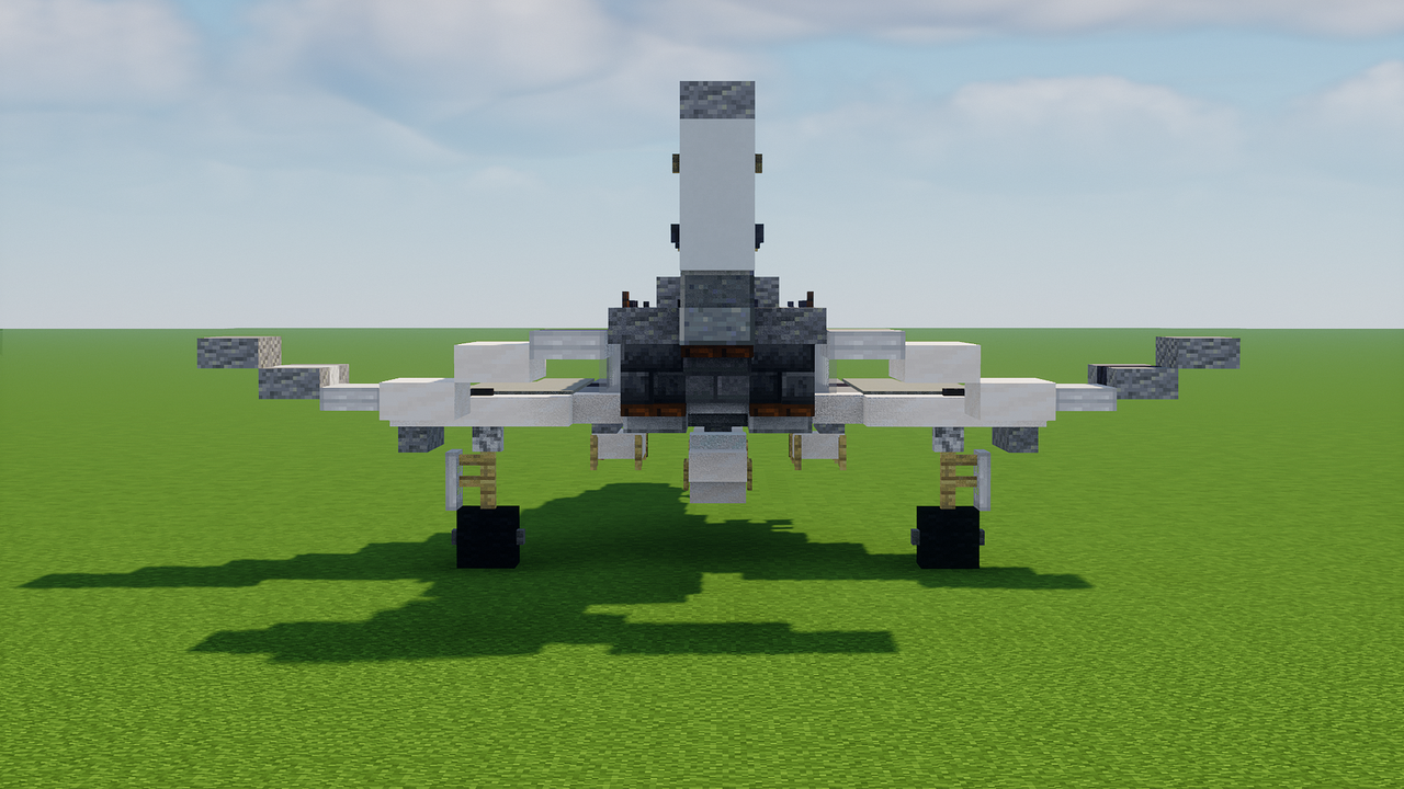F-4 Phantom II Fighter Bomber Minecraft Map