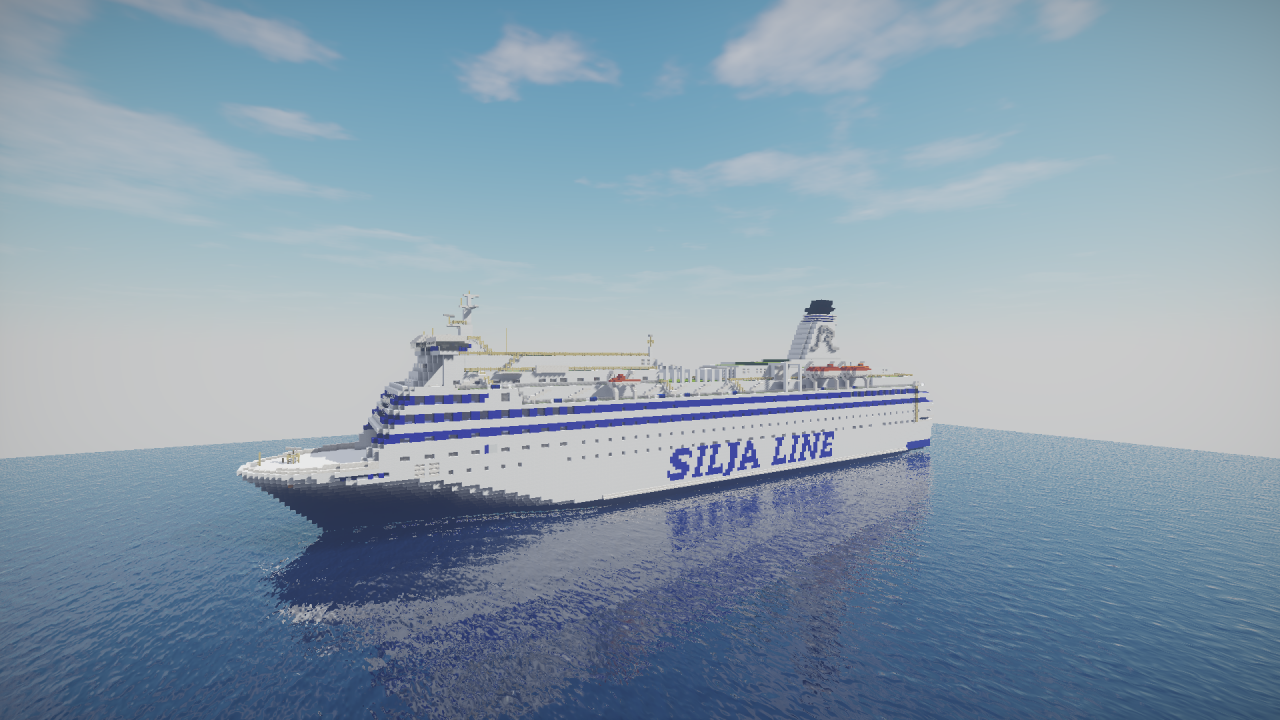 Silja Line M/S Wellamo (1986) Minecraft Map