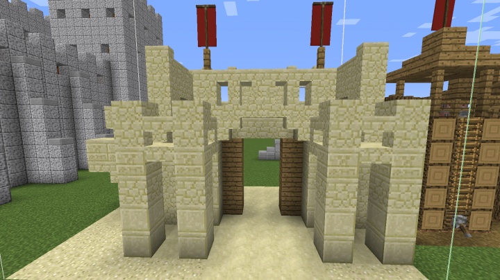 Stone gate Minecraft Map