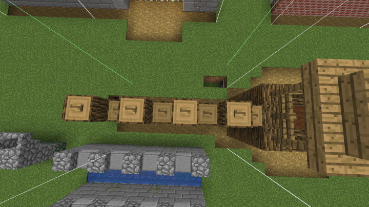 Wood wall Minecraft Map