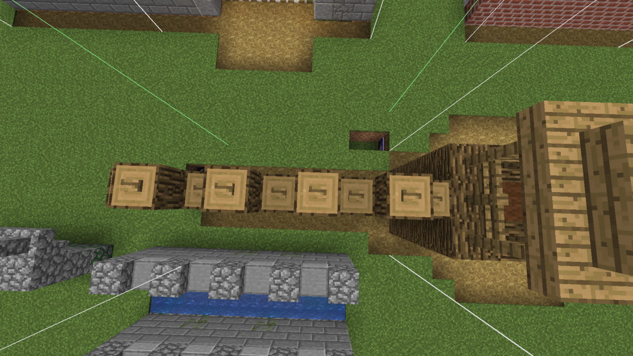Wood wall Minecraft Map