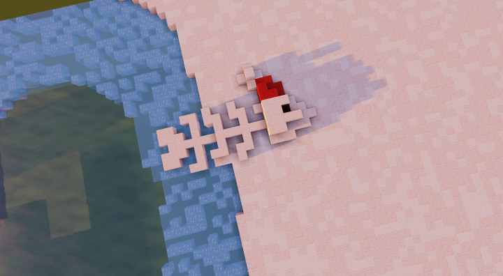 Baby Penguin Gets a Surprise Minecraft Map
