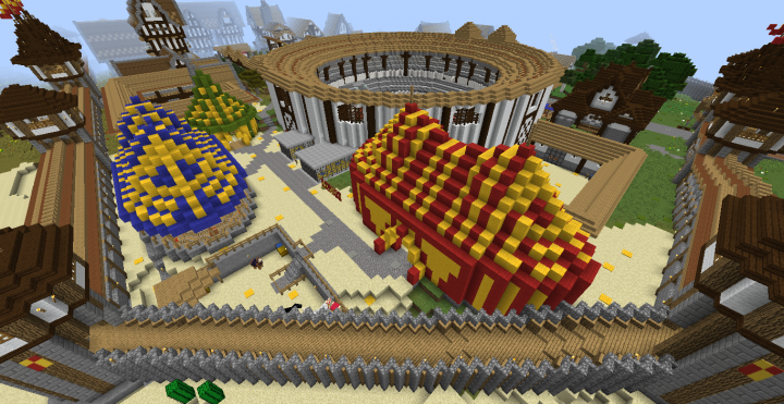 Medieval Spanish Town Minecraft Map