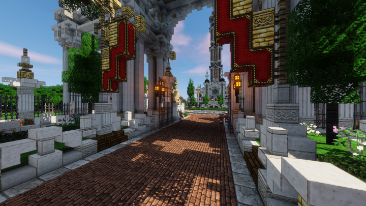 [Æonis] Arc de l'Entrée Triomphale | Triumphal Arch Minecraft Map