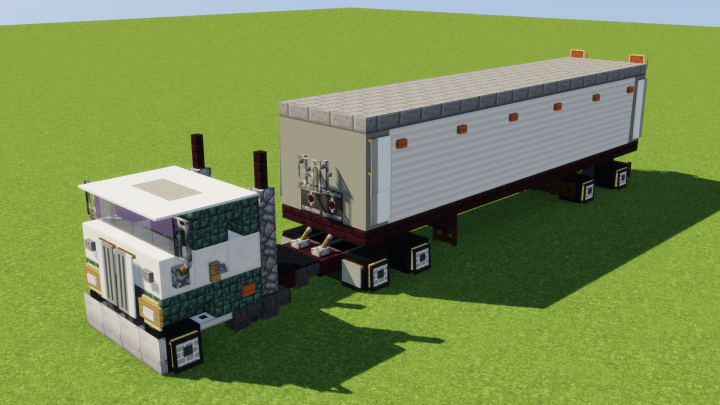 Peterbilt Cab-Over Semi Truck Minecraft Map