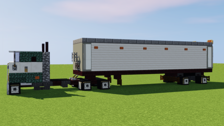 Peterbilt Cab-Over Semi Truck Minecraft Map