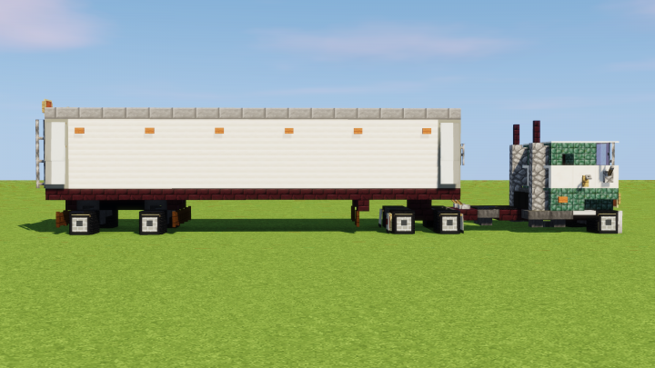 Peterbilt Cab-Over Semi Truck Minecraft Map