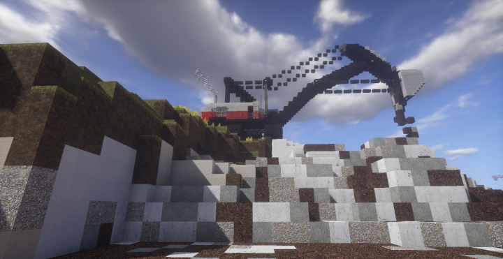 LIMA 2400 CABLE-BACKHOE Minecraft Map