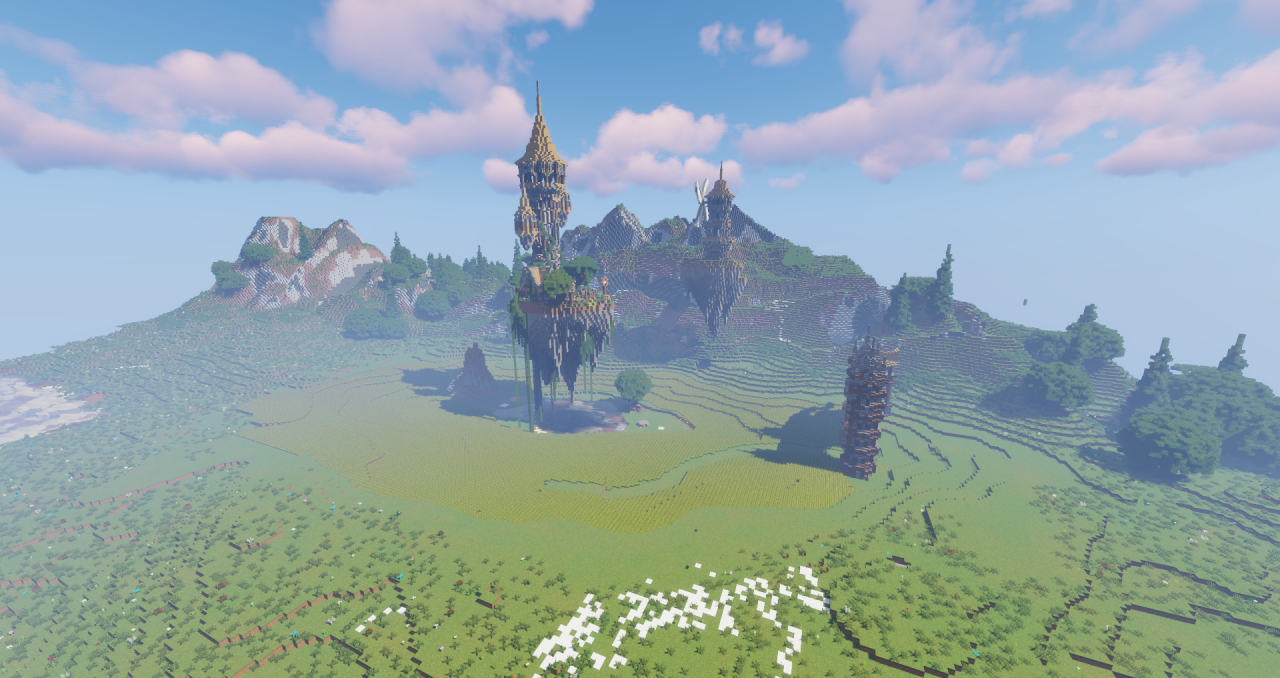 Fantasy Town (Tanelorn) Minecraft Map