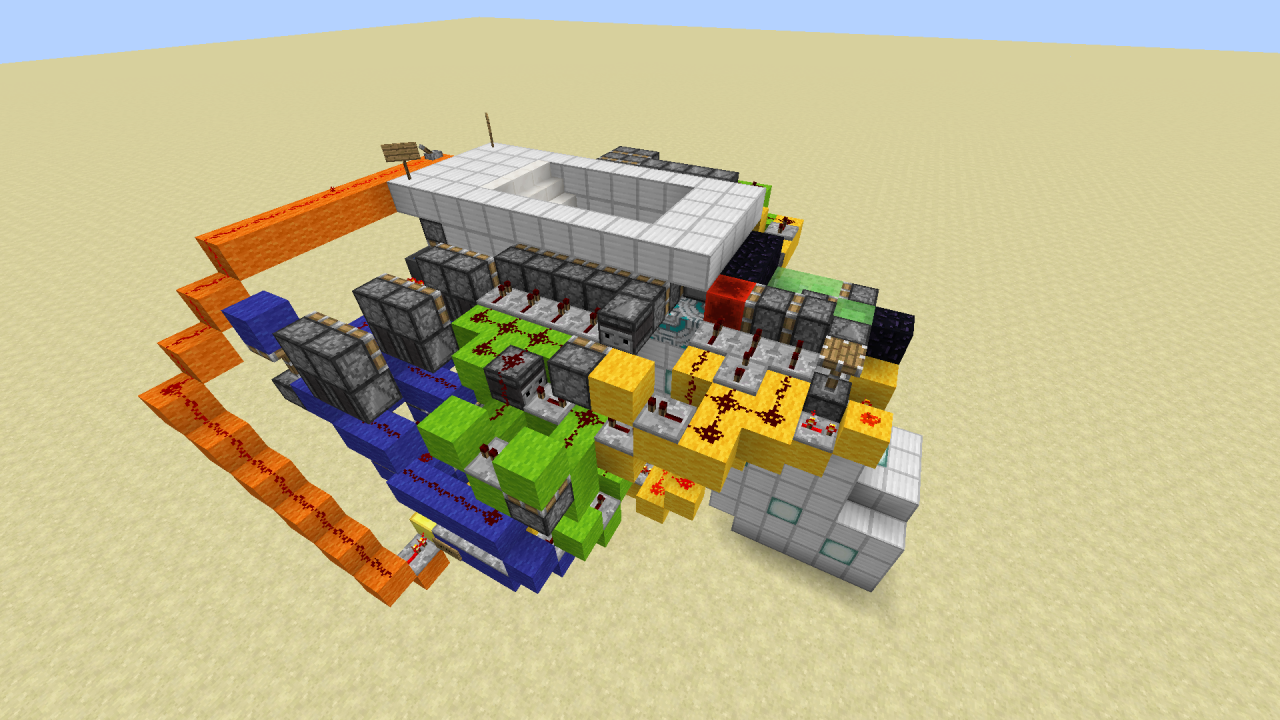 3 Wide hidden staircase Minecraft Map