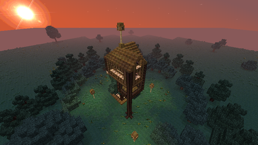 Casa Del Arbol Minecraft Map