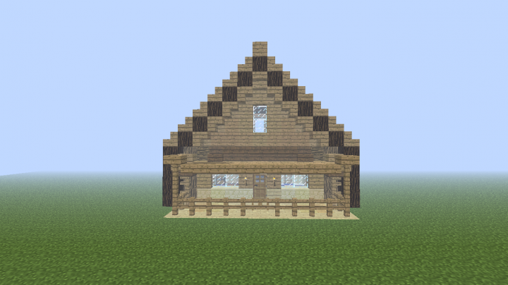 Wooden House ( Old Versions ) Minecraft Map