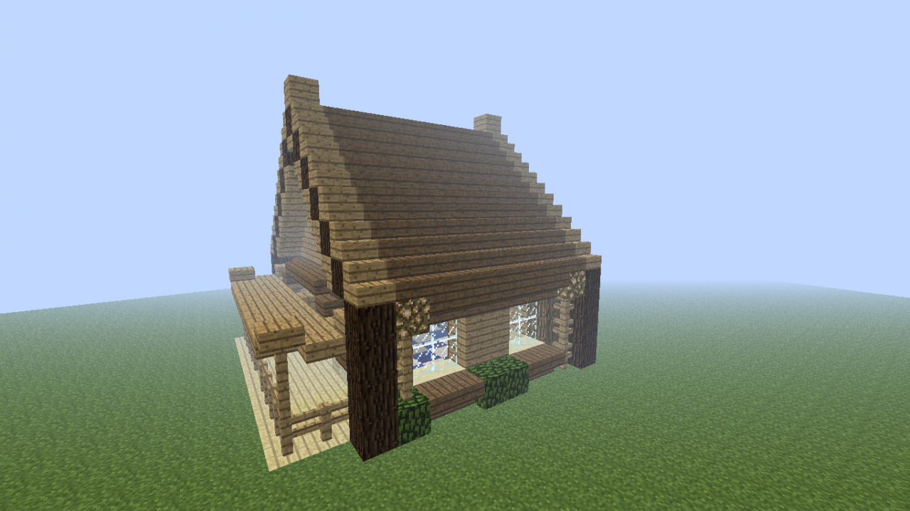 Wooden House ( Old Versions ) Minecraft Map