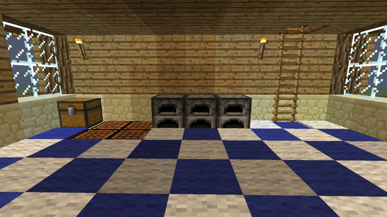 Wooden House ( Old Versions ) Minecraft Map