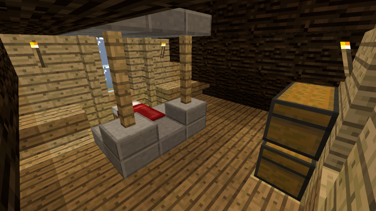 Wooden House ( Old Versions ) Minecraft Map