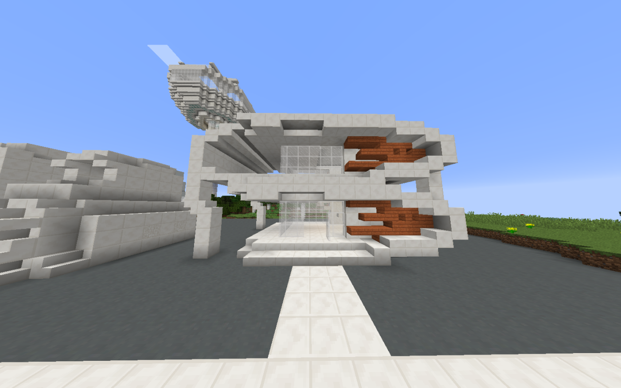 Future House Minecraft Map
