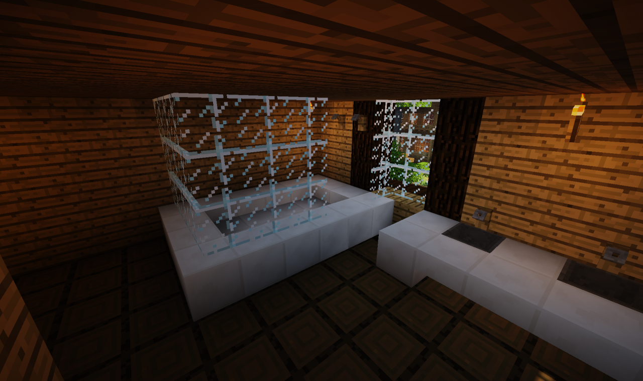 DUAL OLD WESTERN CABIN MANSION PROPERTIES Minecraft Map