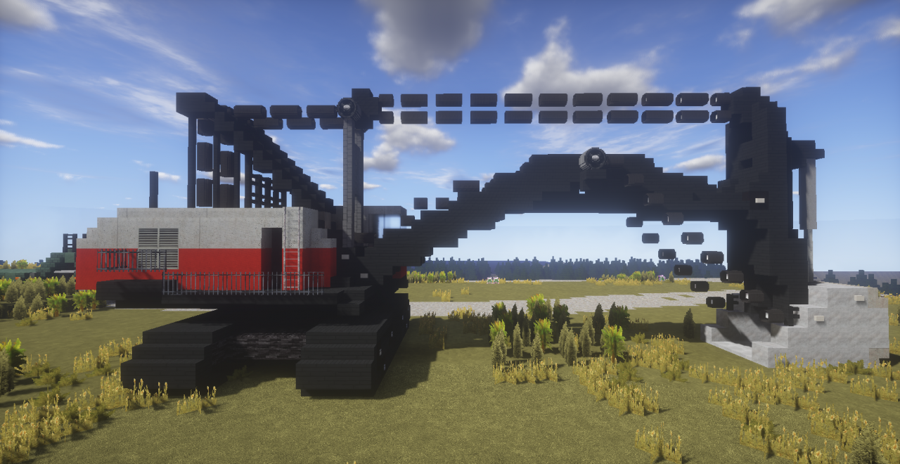 LIMA 2400 CABLE-BACKHOE Minecraft Map