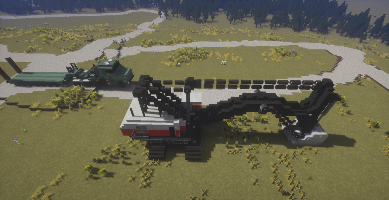 LIMA 2400 CABLE-BACKHOE Minecraft Map