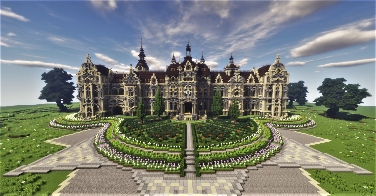 Victorian Chateau - Rosegold (+Interior) Minecraft Map