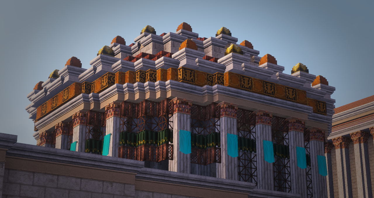 Forum Romanum AD 280 (under construction) - Conquest Reforged Minecraft Map