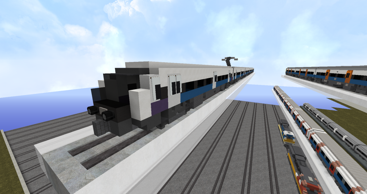 Transport for London Trains in Minecraft Minecraft Map