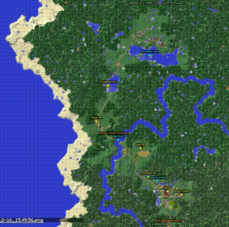 A lost project. RIP! Minecraft Map