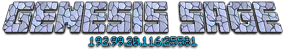 Genesis Sage Minecraft Server