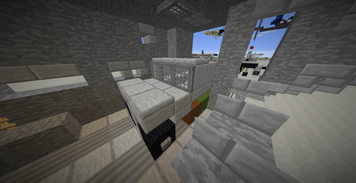 1.5:1 Sd.KFZ 251 Half-Track Minecraft Map