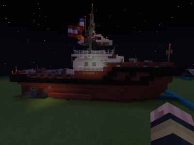 Powerful Ship Tug Boat #1 Minecraft Map
