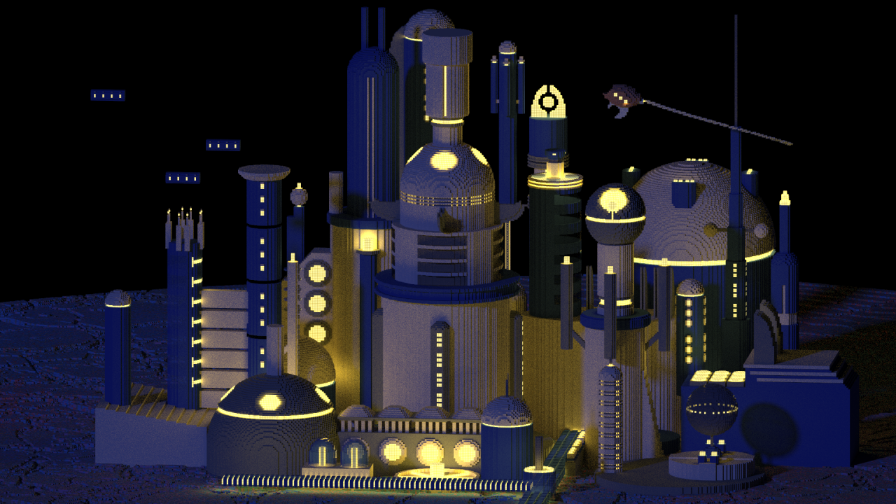 Kryptonopolis comic book "old future" Minecraft Map