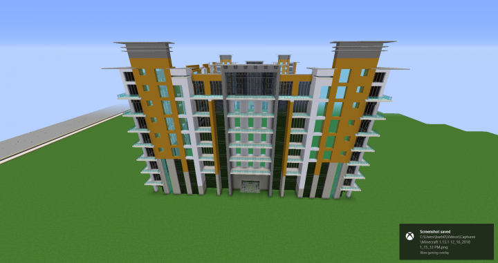 Modern Apartment Complex Minecraft Map