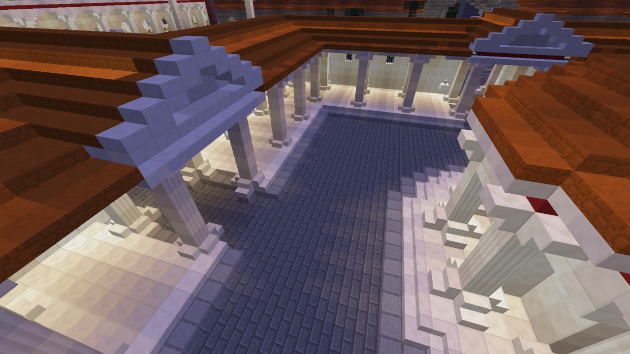 Small Roman Market Square. Minecraft Map