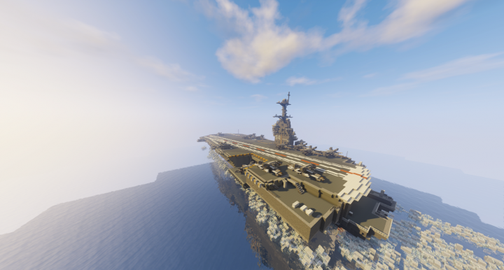 Aircraft Carrier Minecraft Map