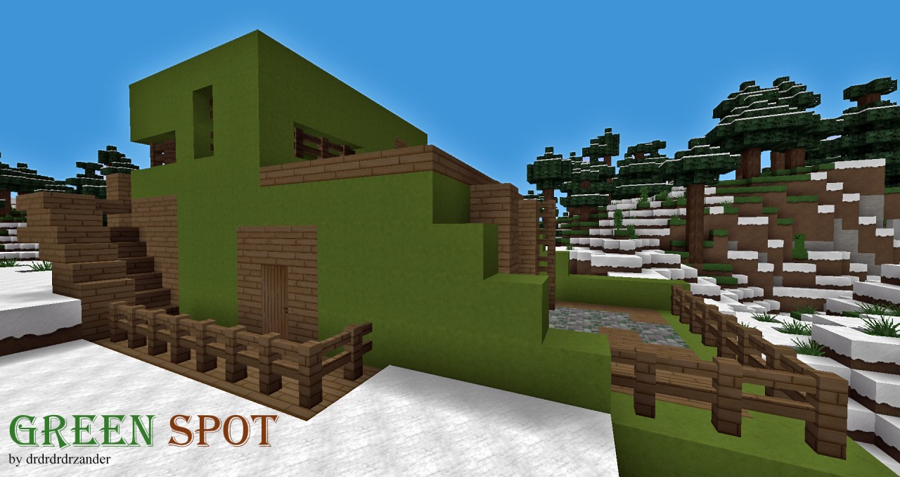 green spot Minecraft Map