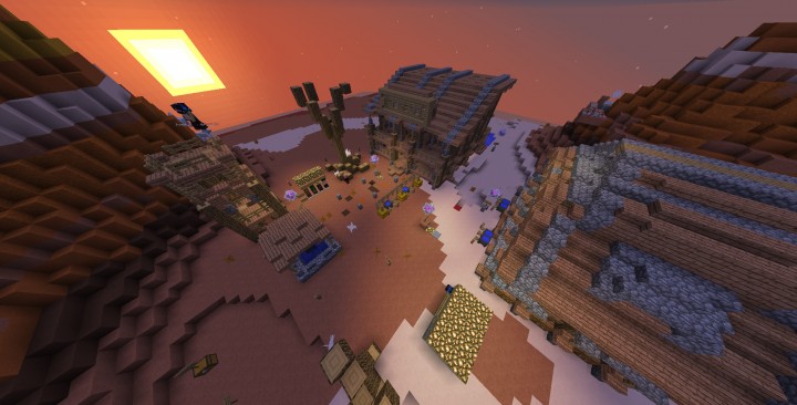 Silverstone - Western Game Minecraft Map