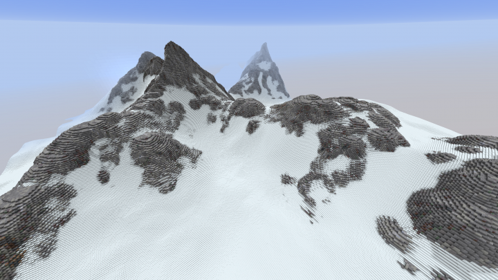 Snowy Hills - Terrain [+ Schematic] Minecraft Map
