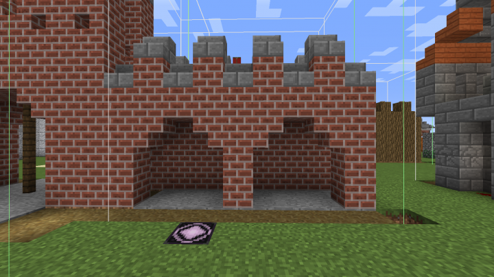 Brick wall Minecraft Map