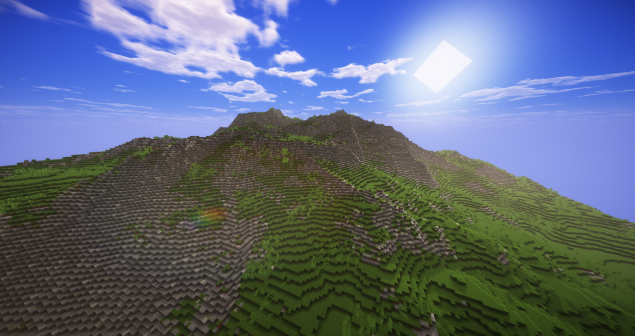 Fjord creative vanilla landscape 3k x 3k Minecraft Map