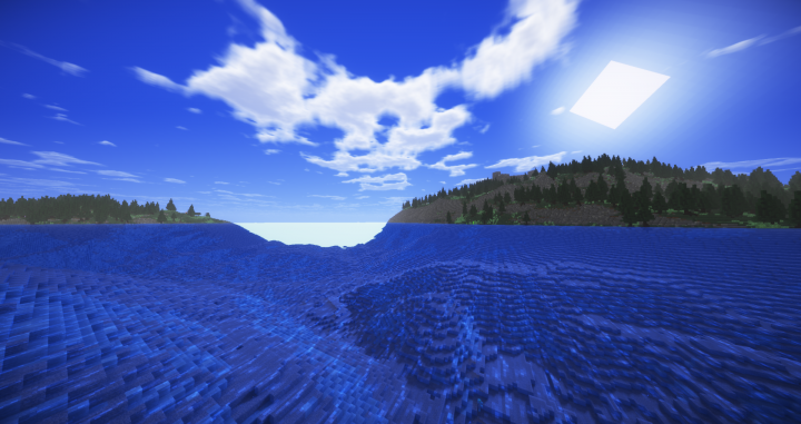 Fjord creative vanilla landscape 3k x 3k Minecraft Map