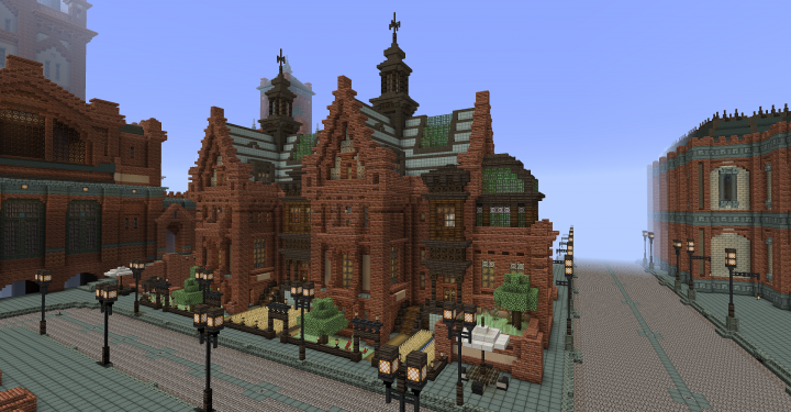 Victorian Townhouse Minecraft Map