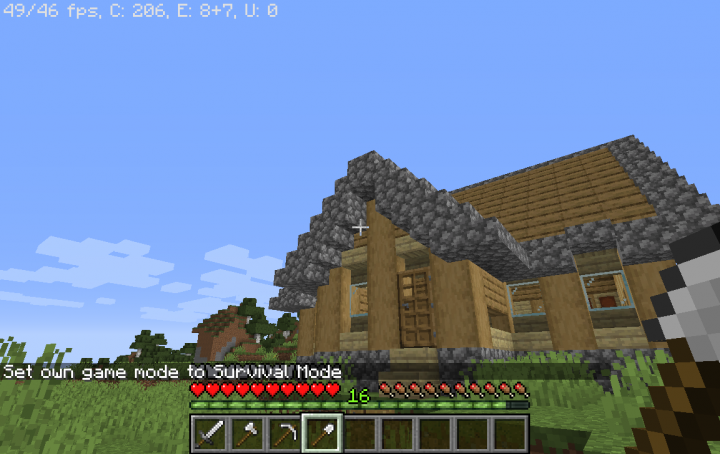 Cottage Minecraft Map