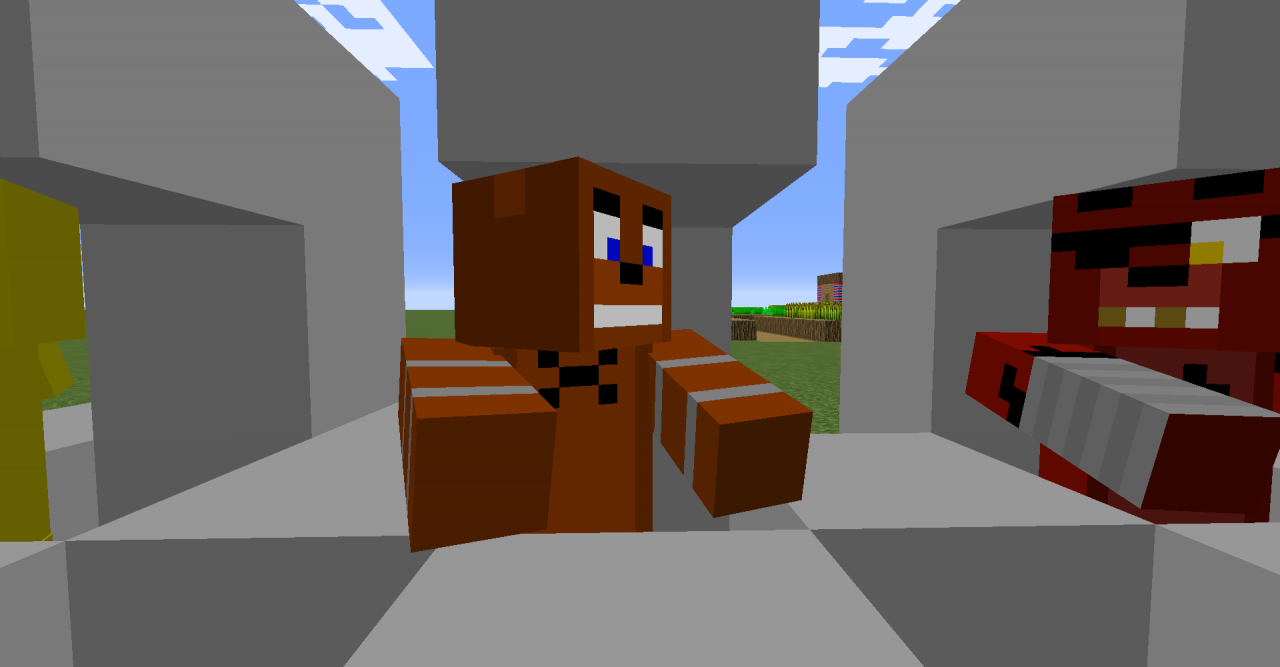 Fnaf 1ish texture pack Minecraft Texture Pack