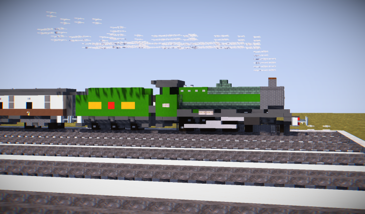 GWR King Class 6023 + Mk1s Minecraft Map