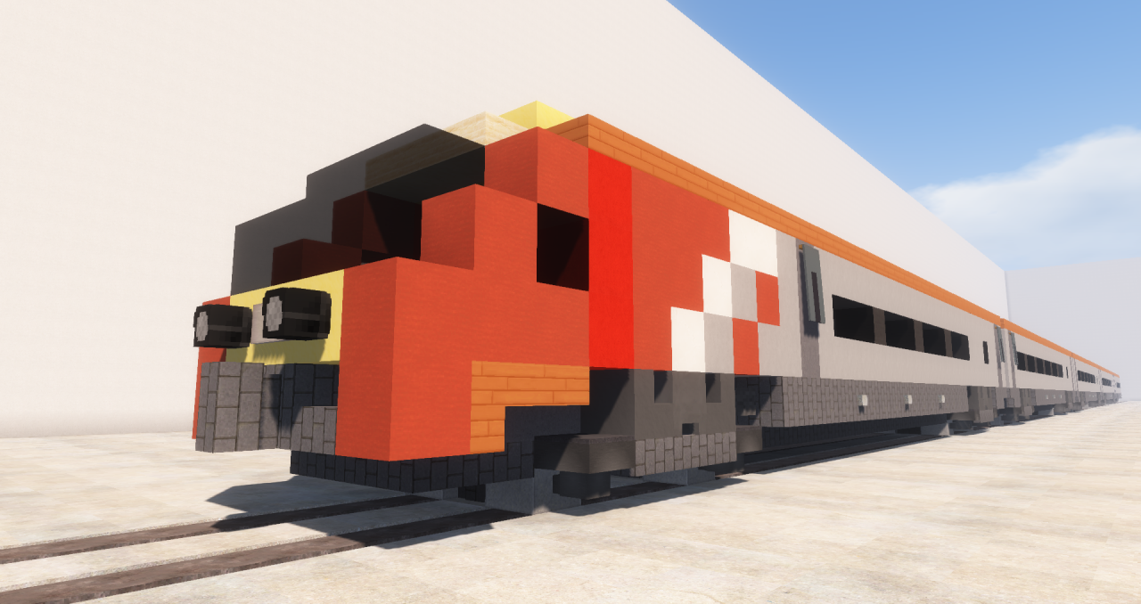 Minecraft BR Class 221 Super Voyager Minecraft Map